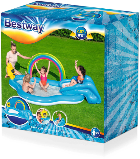 Игровой центр Bestway Rainbow n' Shine 53092, 257x145 см