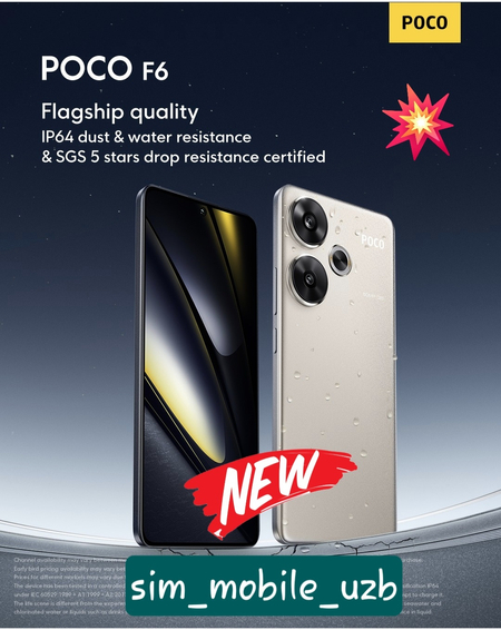 Xiaomi Poco F5 5G 2023 New super skidka+garantiya+dastavka