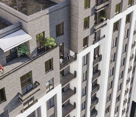 новостройка 1-11-16 ж-к Bodomzor 47.8 кв.м Застройщик Dream House