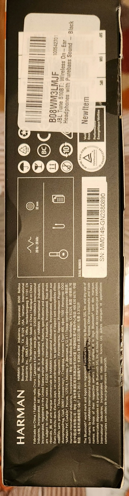 JBL Наушнки, Новый
