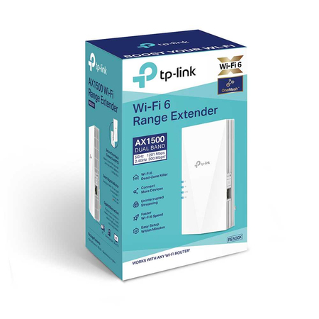 Расширитель диапазона Wi-Fi 6 RE500X/AX1500