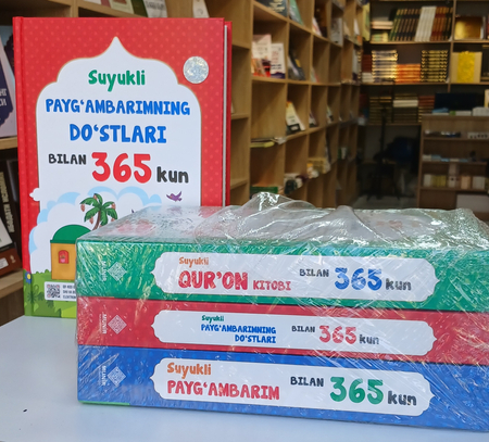 Suyukli Payg'ambarim bilan 365 kun kitobi 1 2 3 TO‘PLAM