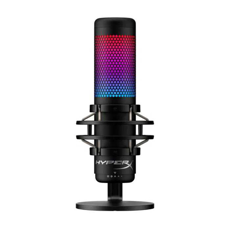 Игровой микрофон HyperX QuadCast S, gaming microphone for stream