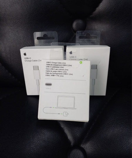 Apple Macbook ipad iphone type-c usb-c charge cable 2 метровая