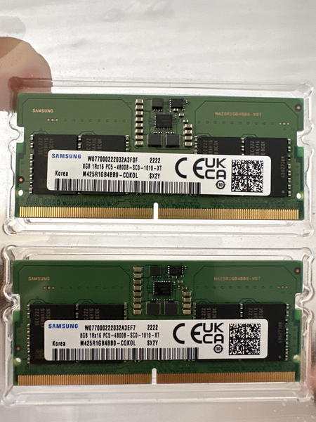 DDR5 SODIMM для ноутбука 2x8 gb