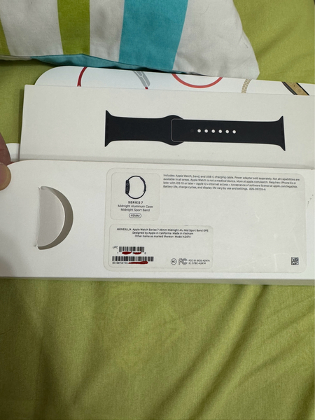 Iwatche 7 SERIES  Aluminum Case Midnight 45MM