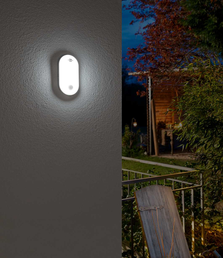 Светильник с датчиком движения Brennenstuhl OL 1650 P IP54