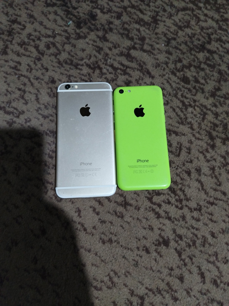 IPhone 6 va iPhone 5c