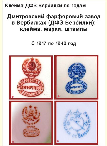 Антиквариат, Блюдо (Ляган) ДФЗ Вербилки 1930 г.  Сахарница  Кузяево 61