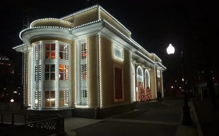 Новогоднее украшение и освещение вашего дома под ключ