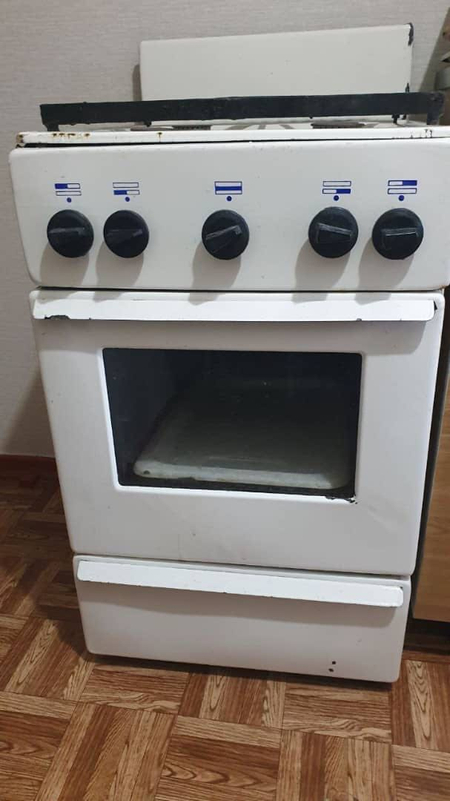 Газовая советская плита