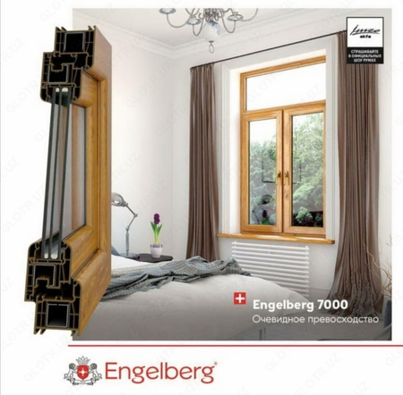 Пластиковые окна, Akfa rom eshik, Engelberg termo derazalar