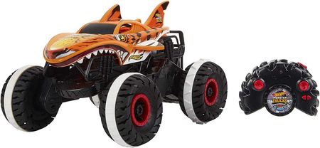 Hot Wheels Monster Trucks с дистанционным управлением тигровая акула
