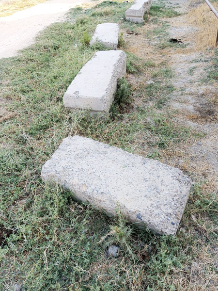 Blok beton xullas fundamentga ishlatilmagan
