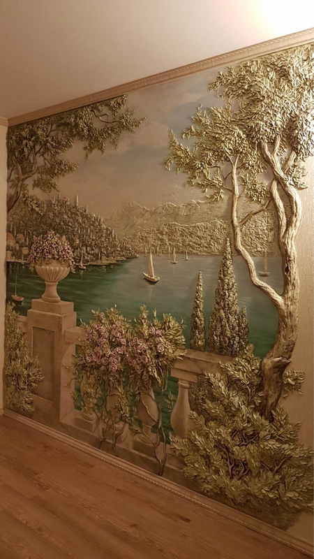 Rasm chiazmiz, baryelef, decor, yonadigan rasm chizamiz