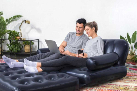 Надувной диван-трансформер Double 5-in-1 Multifunctional Couch