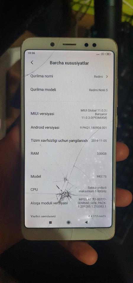 Redmi Note5    32GB