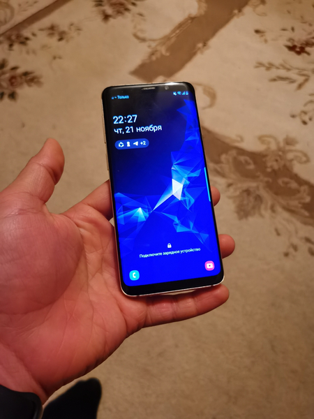Samsung s9 ideal.