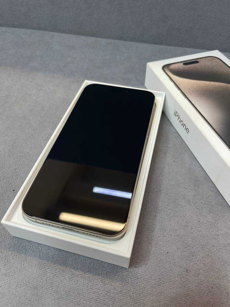 iPhone 15 Pro Max 256gb Natural Titanium 100%