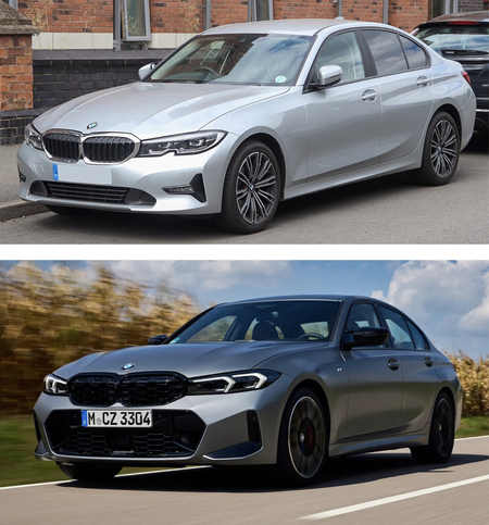 BMW G20 restyling обвес M340i 2023