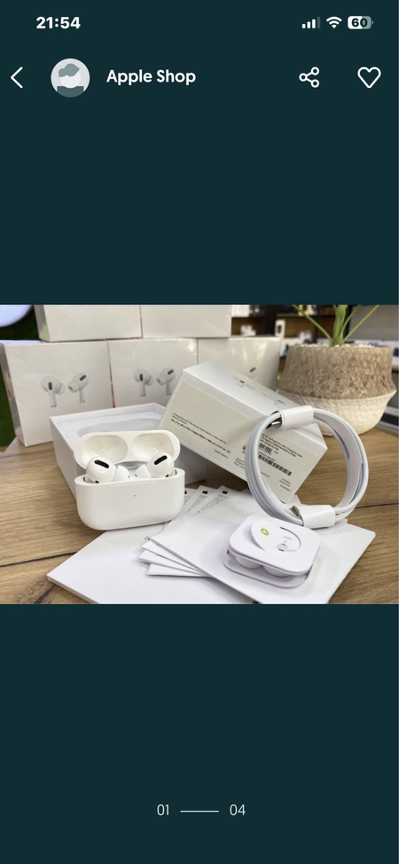 Apple AirPods Pro Dubai Premium 2024 Sensor boshqaruv Animatsiya