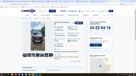 Cobalt Аукцион савдоси оркали сотилади