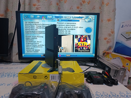PS2 с играми от PS1 ЗАПИСАНЫ ВСЕ ХИТЫ!