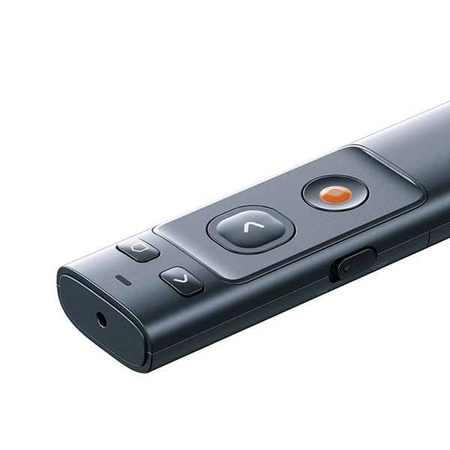 Беспроводной Перзнетер  указка Baseus ACFYB-0G — СЕРЫЙ