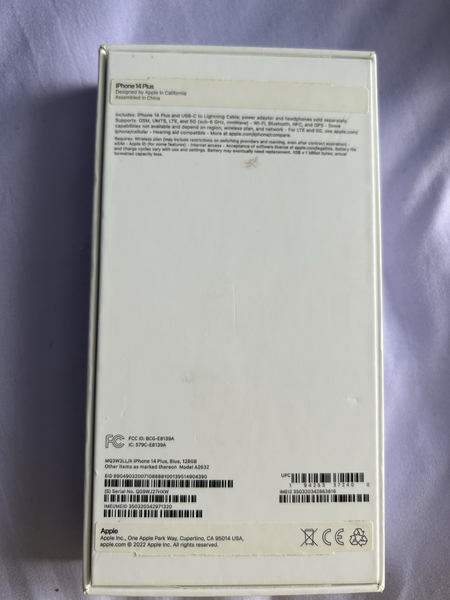 IPhone 14 plus 128 gb