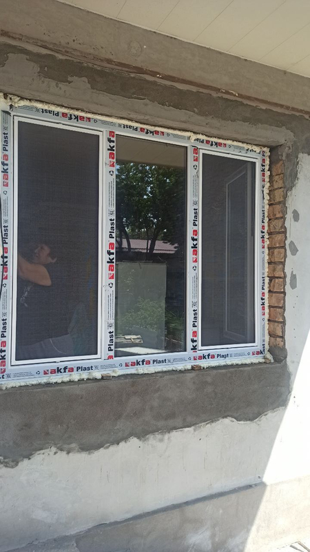 Изготовим Установим Пластиковые окна двери Akfa