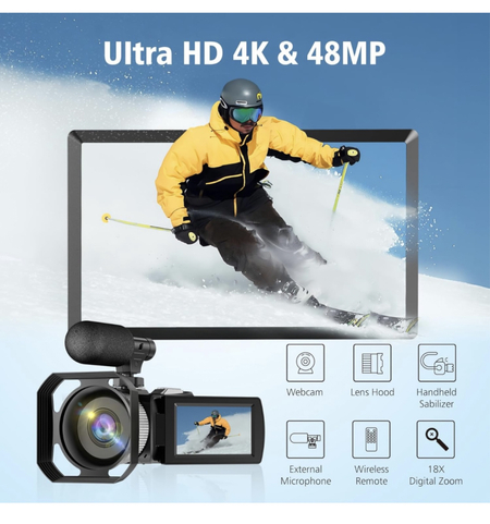 4k Ultra HD Camcorder