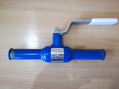 Кран шаровый приварной Temper DN20 PN40 - DN200 PN25