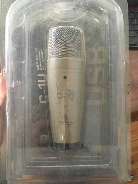 Студийный конденсаторный микрофон behringer C-1U USB