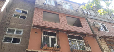Балконга гишт терамиз, казирок решетка куямиз