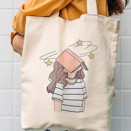 Shopper. Qoʻl mehnati yordamida chizilgan rasmlar.