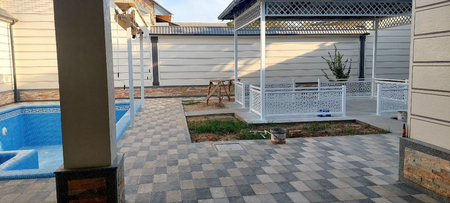 Travertin ishlarini qilamiz