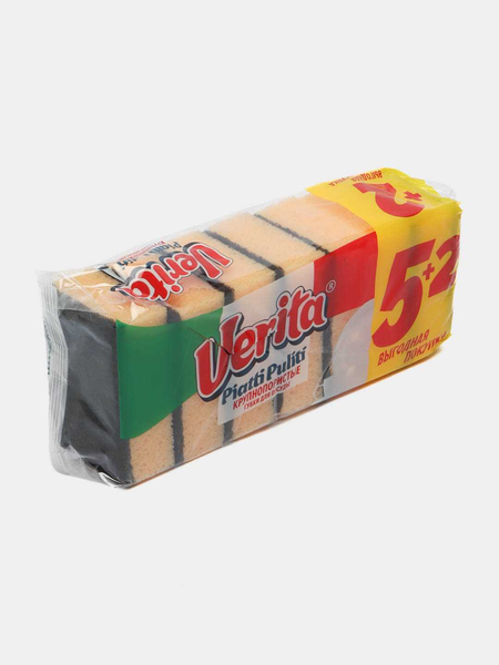 Губка для посуды Verita 5+2