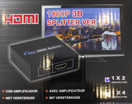 Досиавка ! И по областям,Продам hdmi сплитер 1 × 2 , активный 5 v