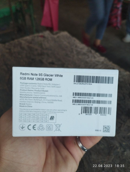 Redmi note 9s 128gb