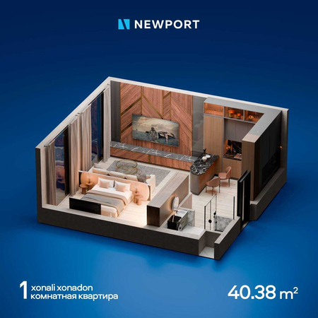 Старт продаж нового Блока F в премиум-комплексе «НЬЮПОРТ»! Рассрочка