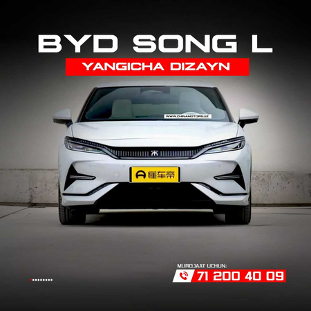 BYD SONG L 4 awd  ( 2matorli ) SOTUVDA QORASI BOR