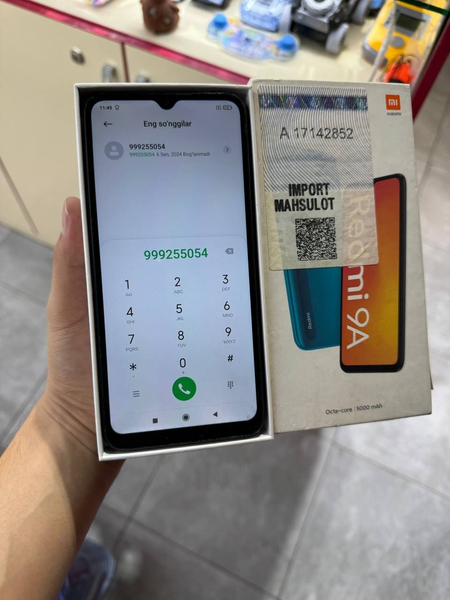 Redmi 9a 32gb holati rasimdaka