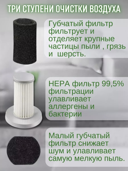 Филтерь 3 в 1 ...DEERMA DX 700 / DX700S для умний плисоса  с вигодой !