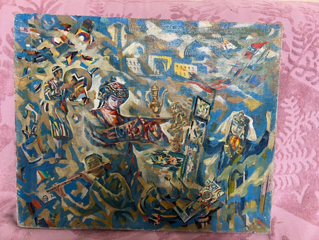 Художник ссср . Попов . В.
