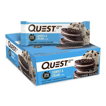 Американскиe протеиновые батончики Quest Bar.