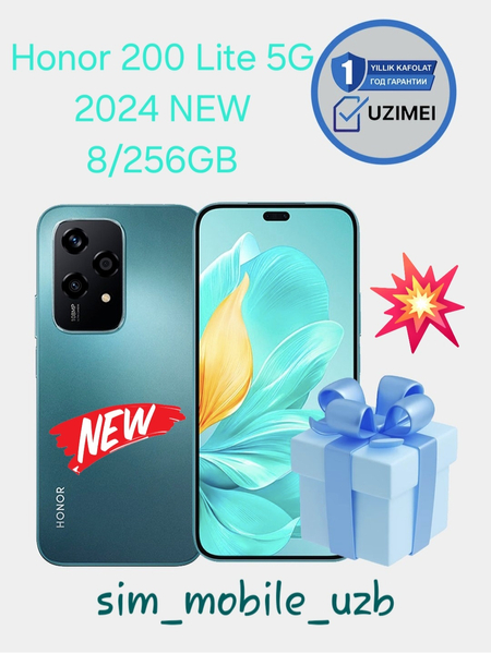 Honor 90 Lite 5G 2023 New aksiya+super skidka+garantiya+dastavka