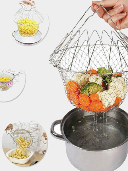 Корзинка для фритюра Сеточка для жарки pos129