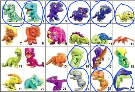 Игрушки из киндеров