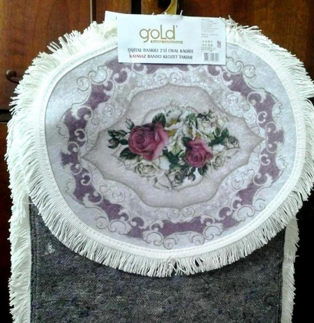 Коврик GOLD Homе CollectionТУРЦИЯ для Ванной (2предм)105х65, 65х55см