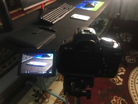 Canon 600D с ноутбуком